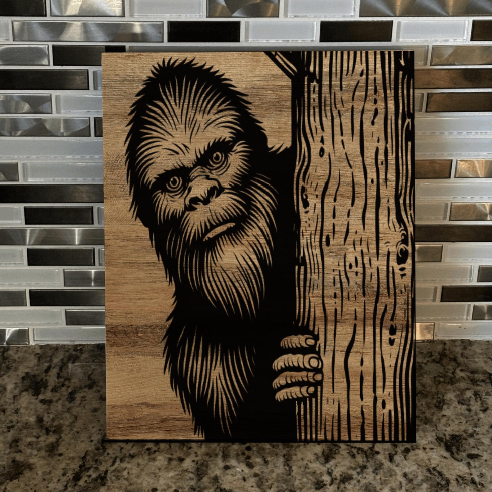 Bigfoot Wood Burning Stencil Bundle of 50, Traceable Pyrography ...