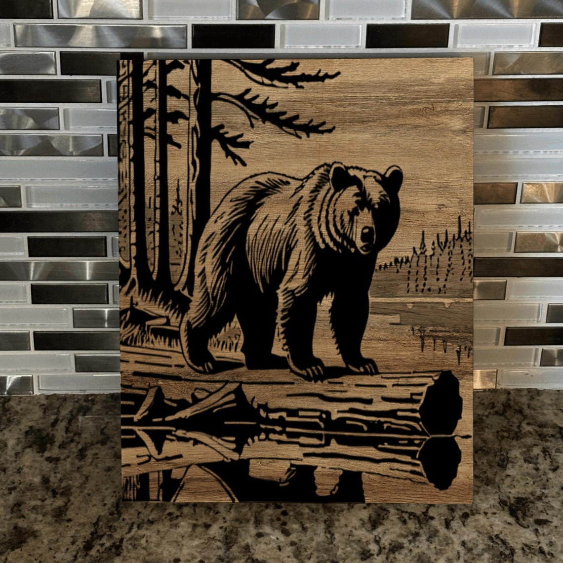 Bear Wood Burning 50 Pack Stencil, Template, 512x512 PNG, Various Bears ...