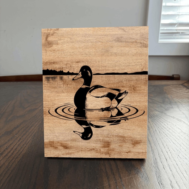 Ducks Wood Burning Pattern - 50 Unique Stencils for Easy Digital ...