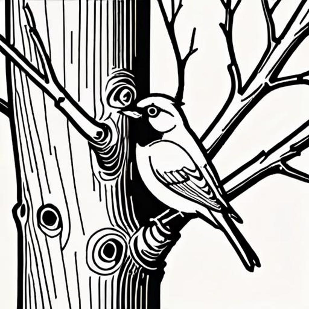 Bird Lovers Wood Burning 50 Pack Stencil, Template, 512x512 PNG ...
