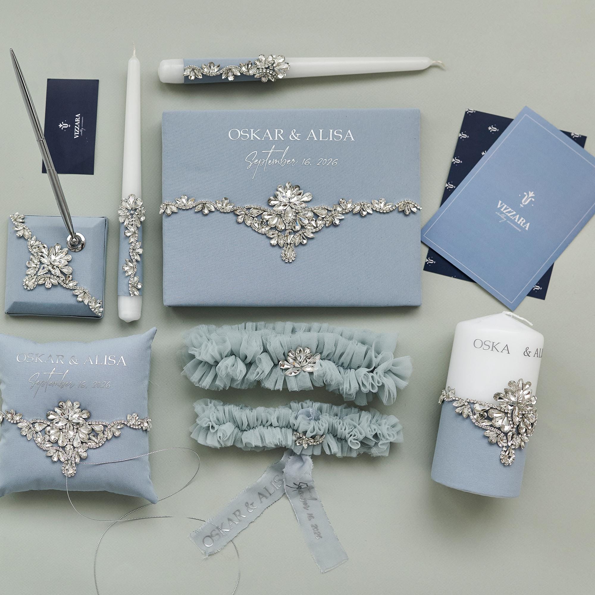 Wedding Box Dusty Blue Infinity Wedding, Card Box Dusty Blue Wedding ...