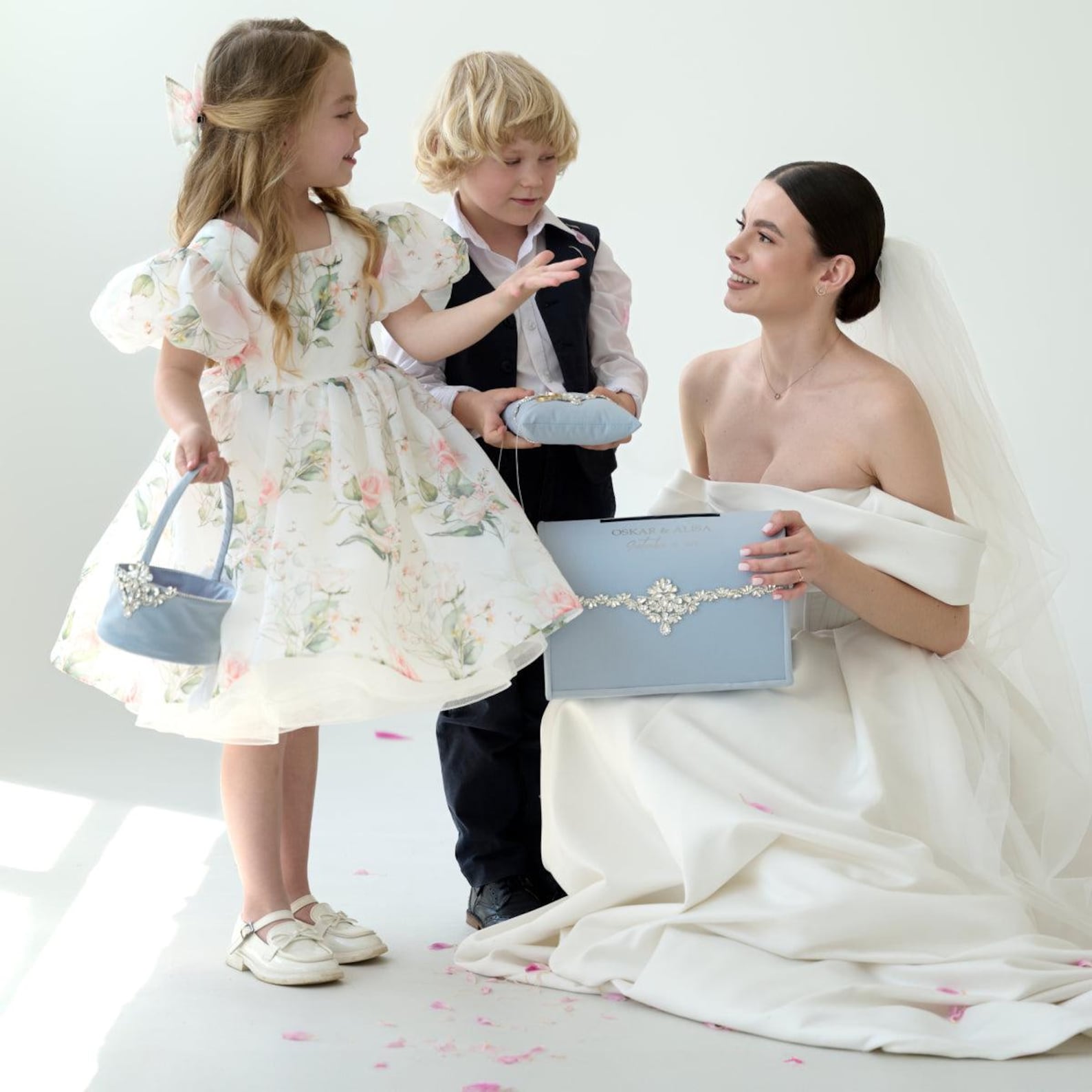 Wedding Box Dusty Blue Infinity Wedding, Card Box Dusty Blue Wedding ...