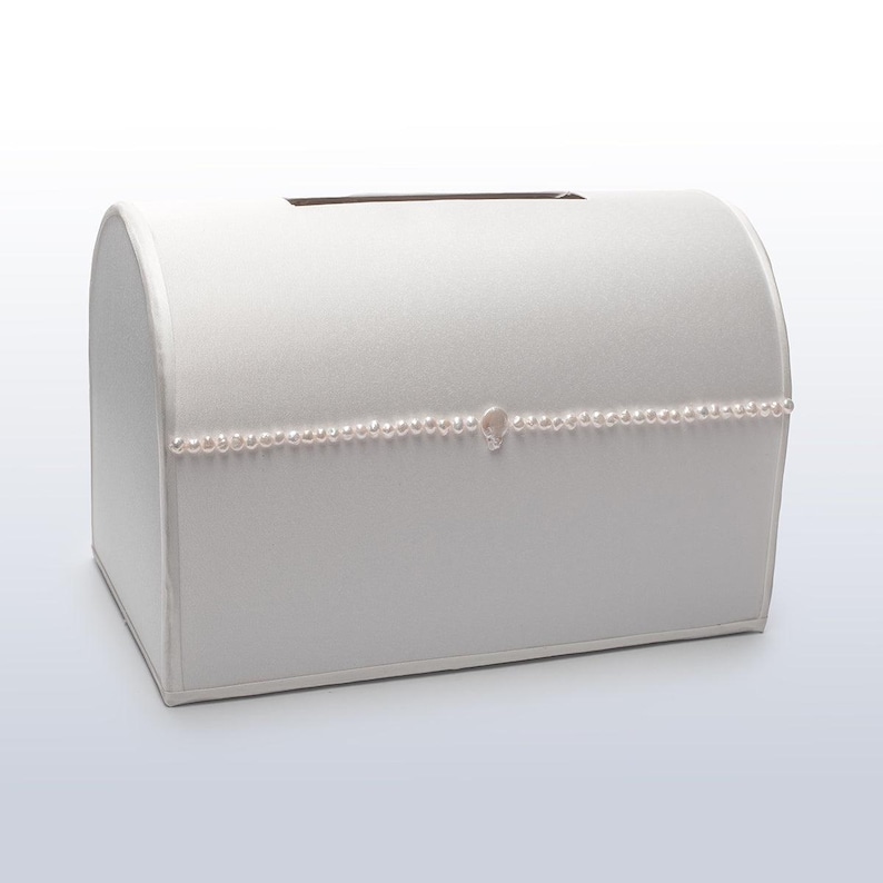 Wedding Card Box Pearl Wedding, Wedding Box White Wedding, Personalized ...