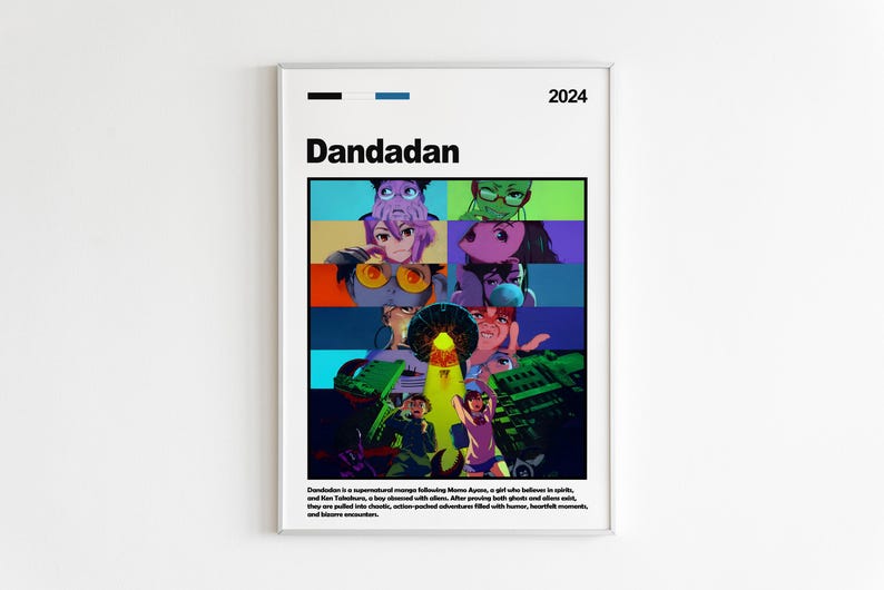 Dandadan Poster, Dandadan Anime Print, Anime Poster, Anime Manga Art ...