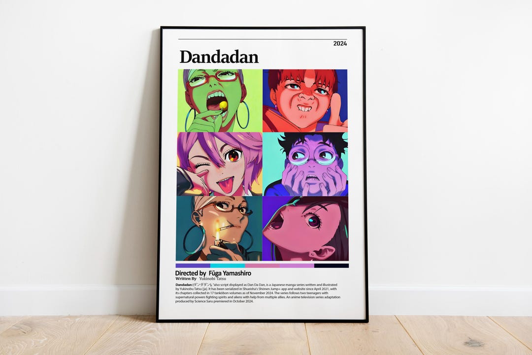 Dandadan Poster, Dandadan Anime Print, Anime Poster, Anime Manga Art ...