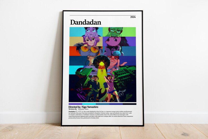 Dandadan Poster, Dandadan Anime Print, Anime Poster, Anime Manga Art ...