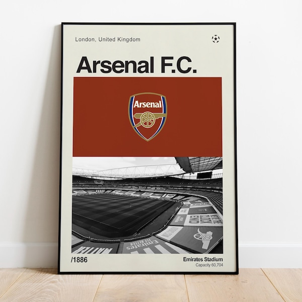 Emirates Stadium - Etsy