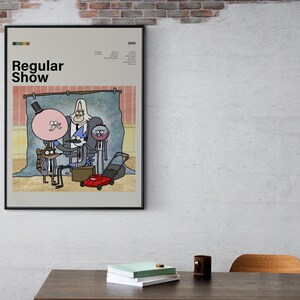 Regular Show Poster: Minimalist TV Series Art Print - Etsy