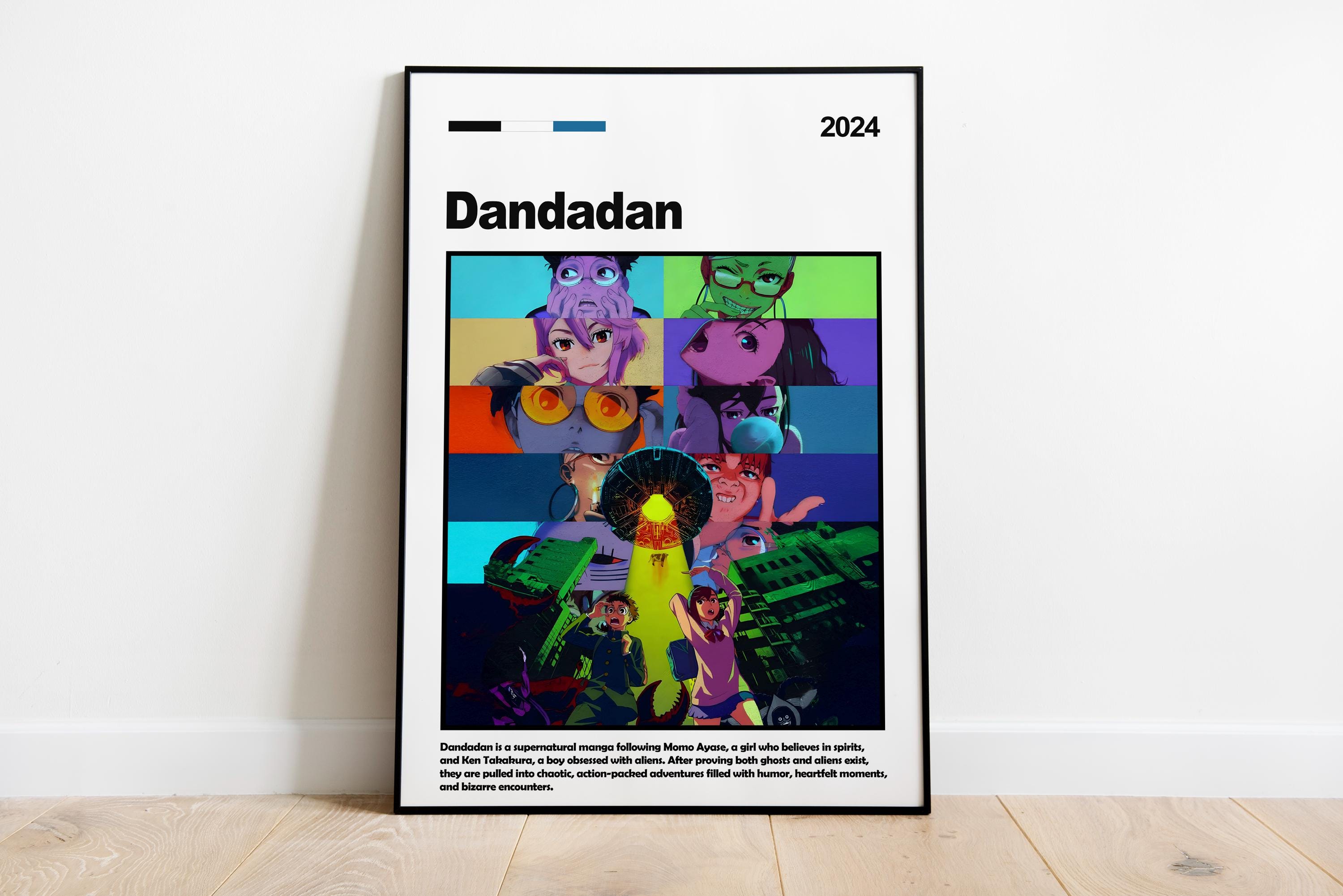 Dandadan Poster, Dandadan Anime Print, Anime Poster, Anime Manga Art ...