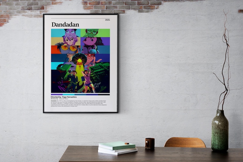 Dandadan Poster, Dandadan Anime Print, Anime Poster, Anime Manga Art ...