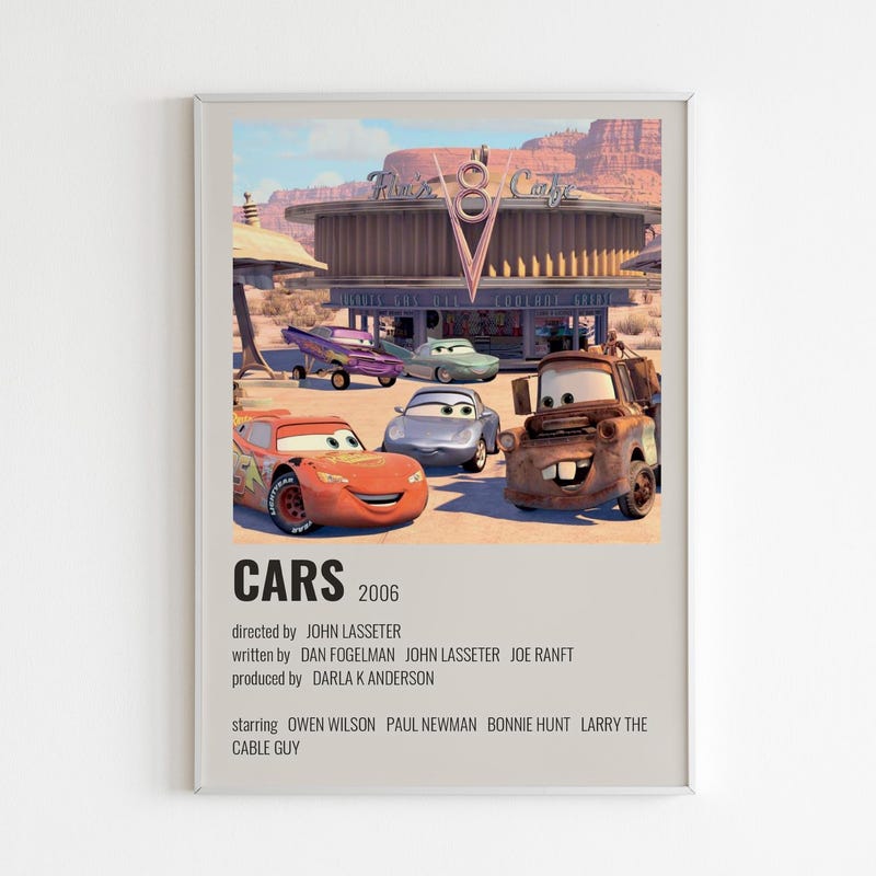 Pixar Movie Poster - Etsy