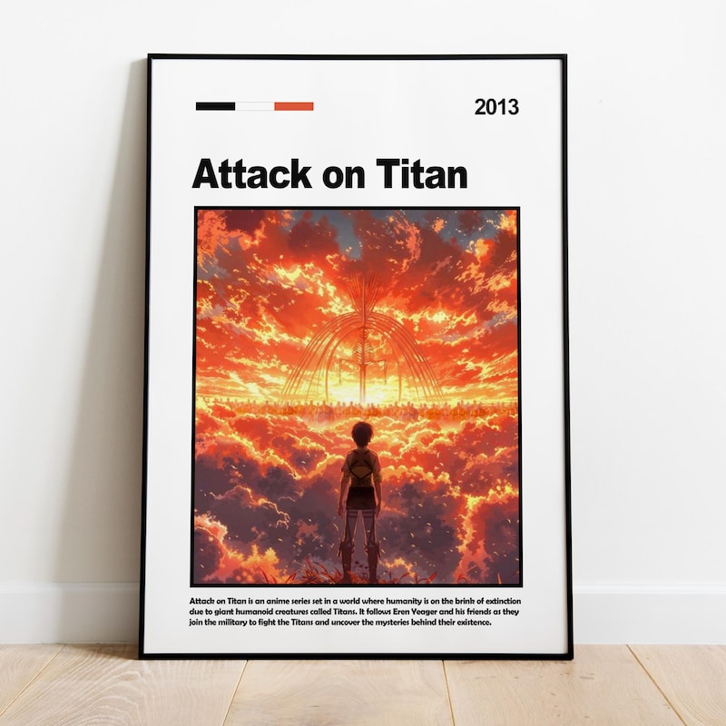 Attack on Titan Poster - Etsy