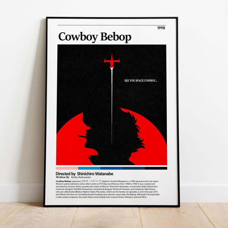 Cowboy Bebop Poster - Etsy