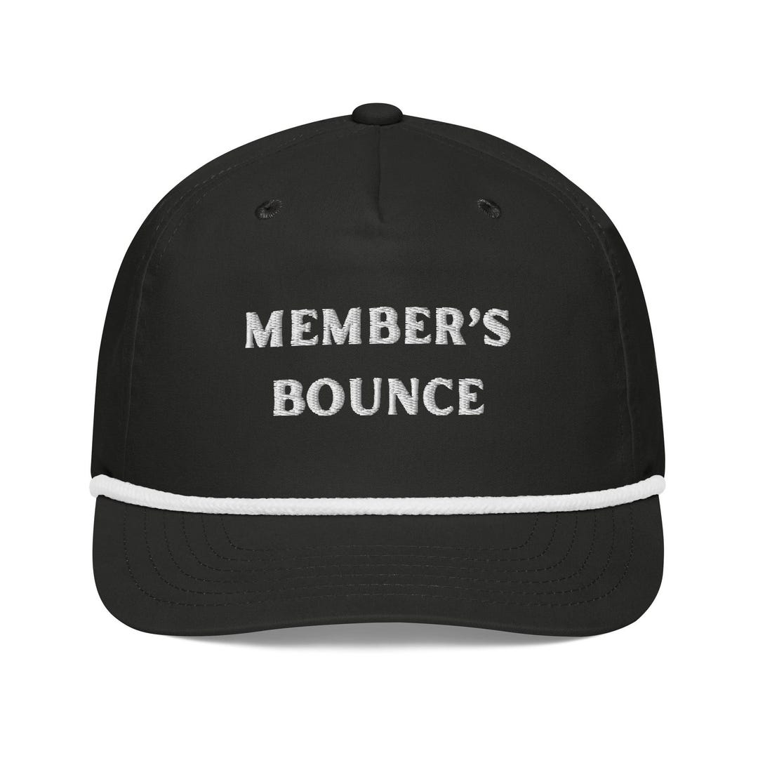 Member's Bounce Lucky Golf Rope Hat Custom Golf Hats, Golf Rope Caps ...