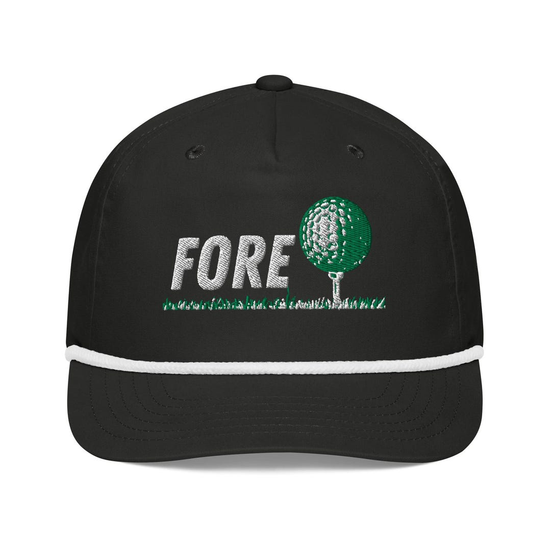 Fore Golfing Rope Golf Hat - Unique Golf Hats, Golf Apparel, Golf ...