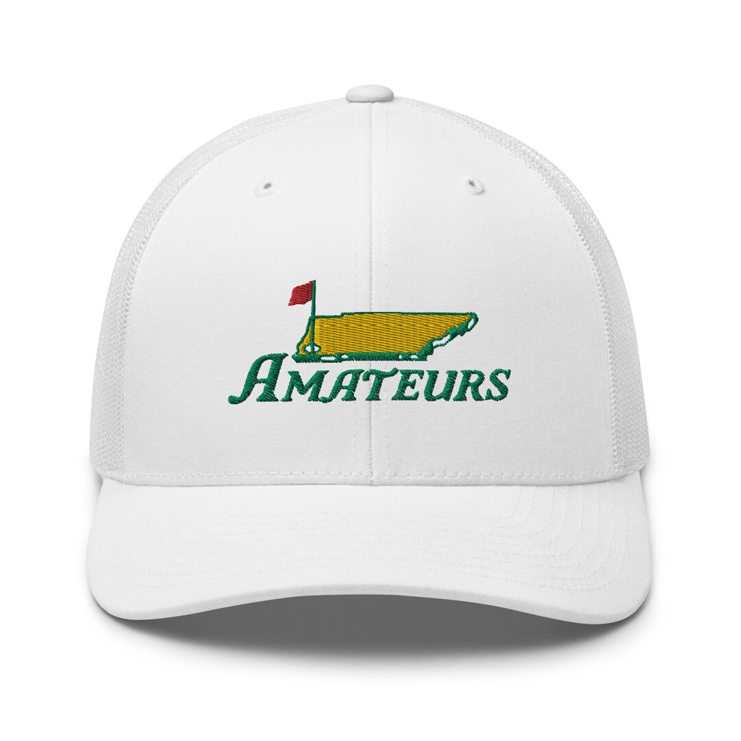 Masters Style "amatuers" Hat - Golf Hats, Golf Accessories, Snapback ...