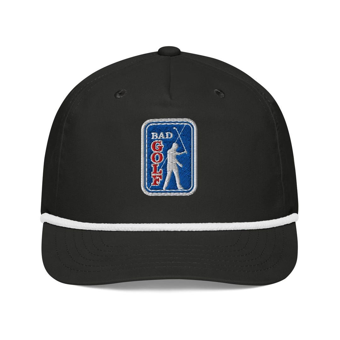 Bad Golf PGA Style Rope Golf Hat - Golf Hats, Custom Golf Hats, Golf ...
