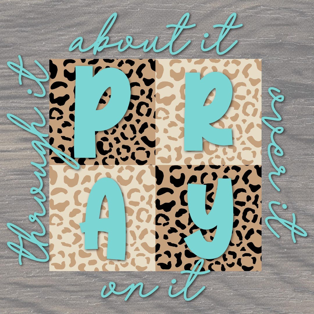 PRAY Collage Png - Etsy