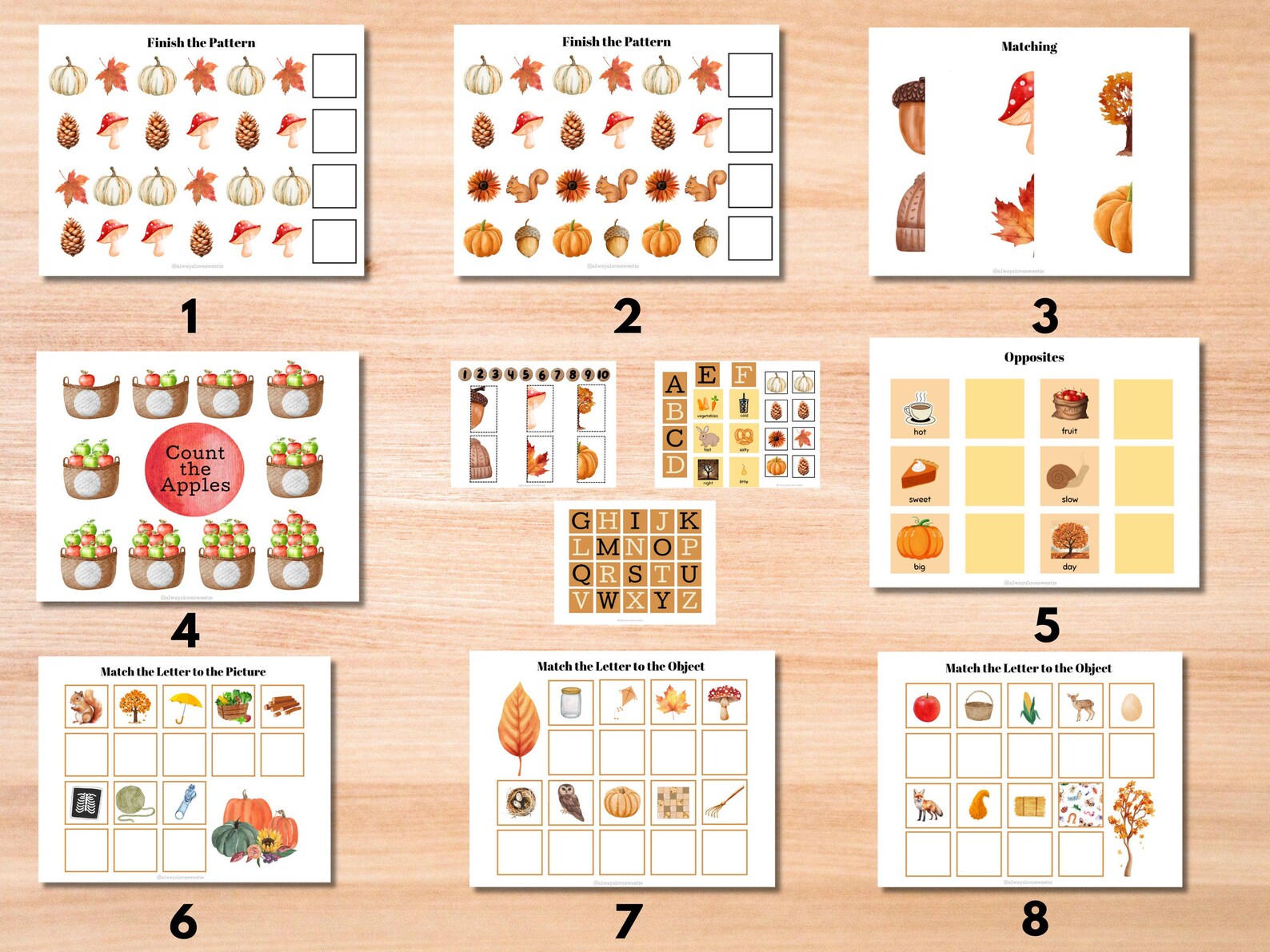 Autumn Busy Book Printable | Fall Busy Book | Pre-k Kindergarten ...