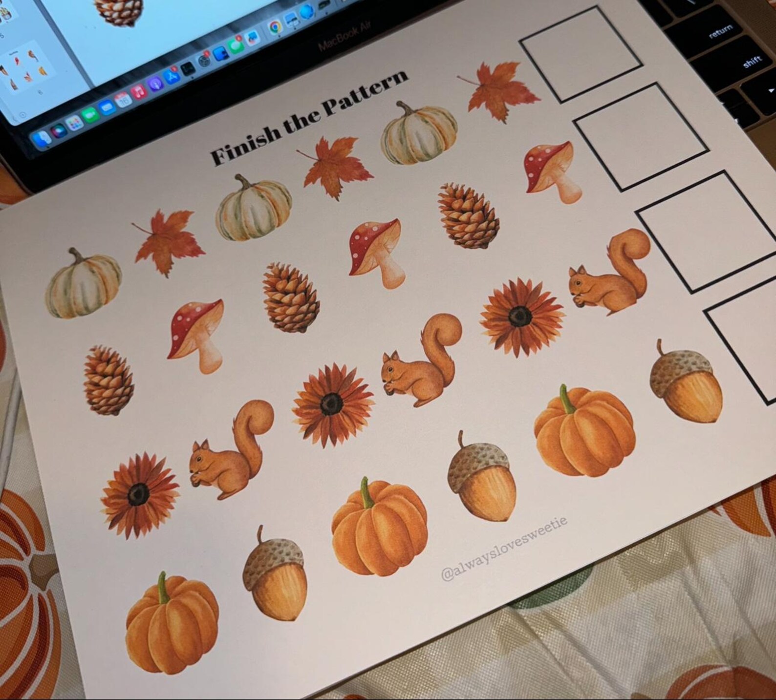 Autumn Busy Book Printable | Fall Busy Book | Pre-k Kindergarten ...