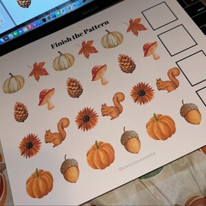 Autumn Busy Book Printable | Fall Busy Book | Pre-k Kindergarten ...
