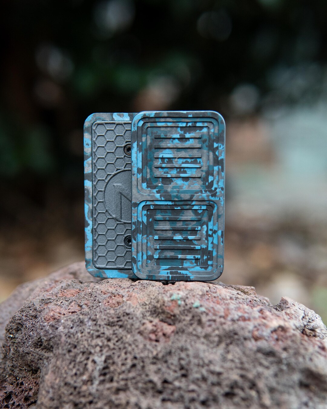 Arctic Storm Carbon Fiber Fidget Slider tile Haptic Fidget Toy Slide ...