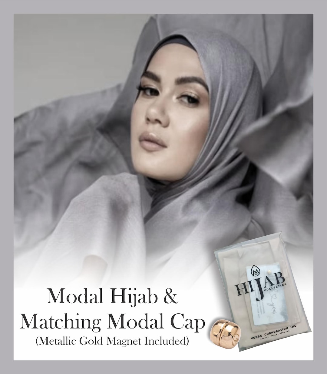 Modal Hijab Modal Cap Modal Hijab Set Magnet Hijab Modal Woven Hijab ...