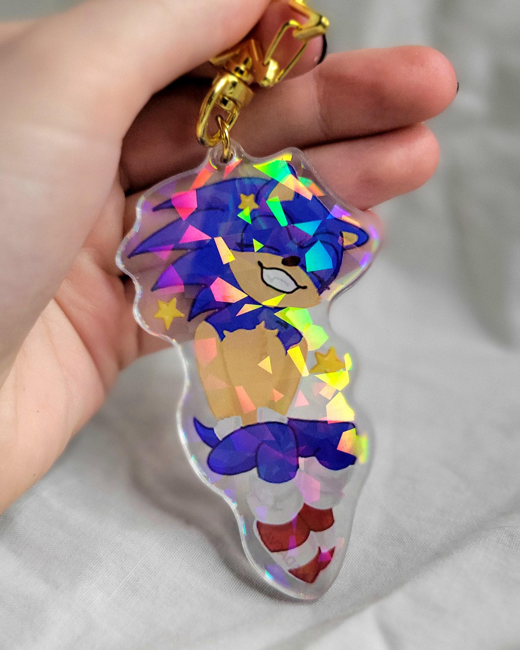 Sonic and Tails Acrylic Keychains - Etsy