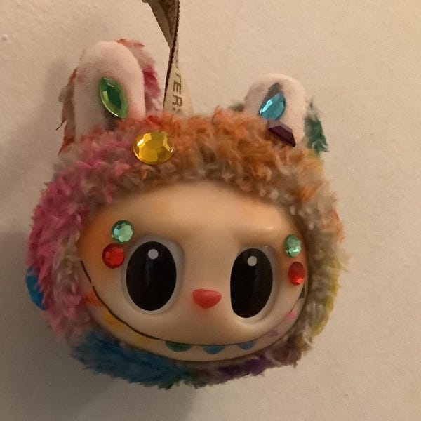 Labubu Dolls Rainbow Plushie - Etsy