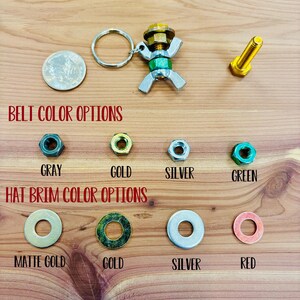 Nut and Bolt Key Chain | Custom Nut and Bolt Figure Key Chain ...