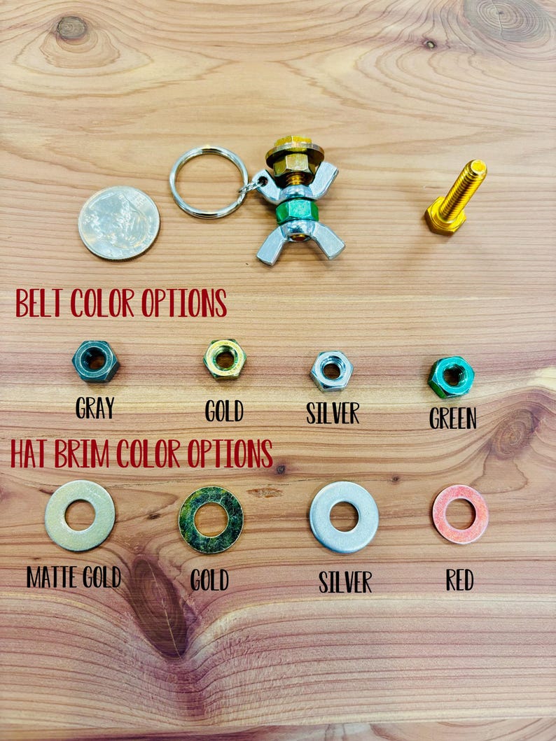 Nut and Bolt Key Chain | Custom Nut and Bolt Figure Key Chain ...