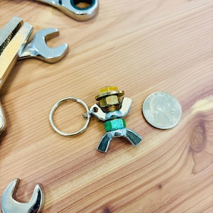 Nut and Bolt Key Chain | Custom Nut and Bolt Figure Key Chain ...