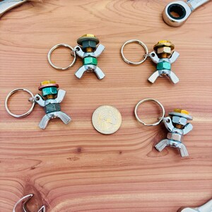 Nut and Bolt Key Chain | Custom Nut and Bolt Figure Key Chain ...
