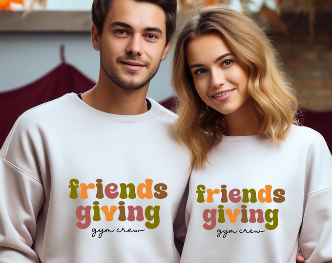 Friendsgiving Shirt, Thanksgiving Friends Shirt, Friendsgiving ...