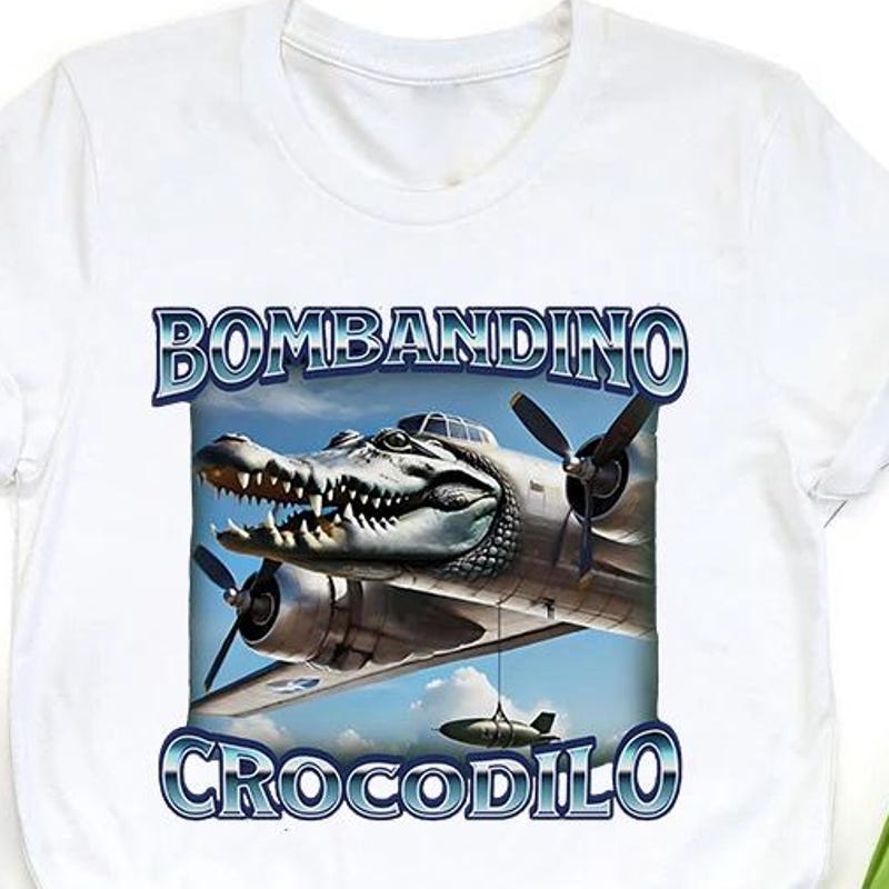 Bombardiro Crocodile - Etsy