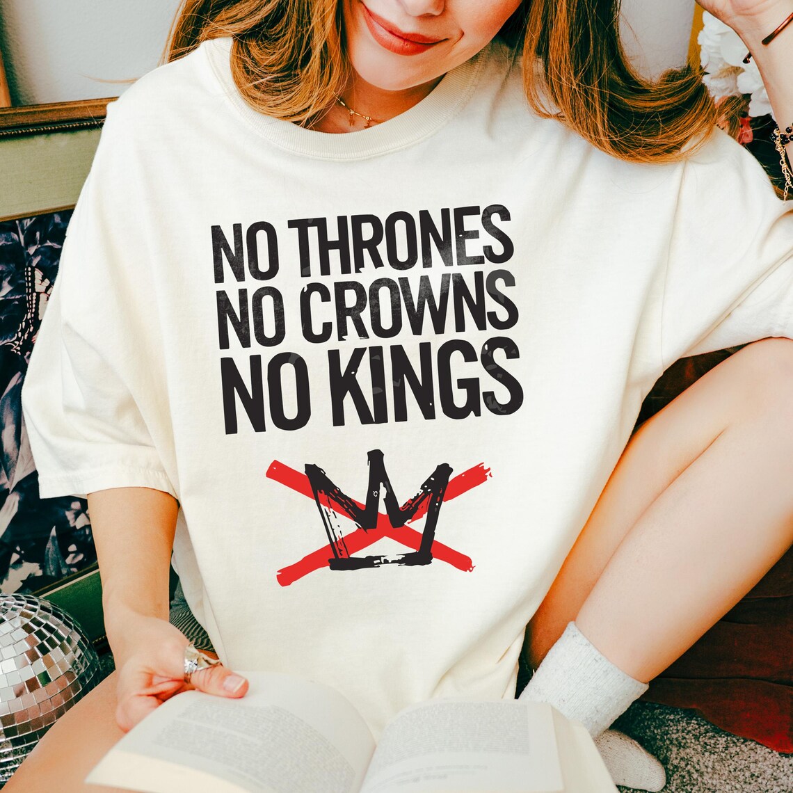No Kings Shirt, Social Justice T-shirt, Comfort Colors Democracy Shirt ...