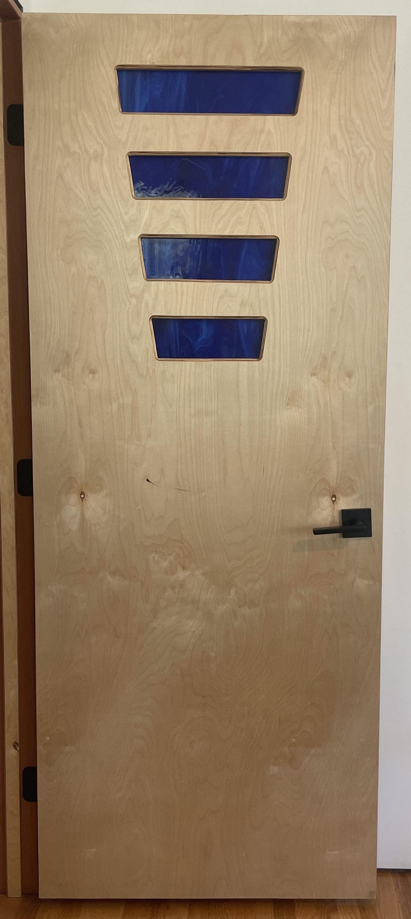 Baltic Birch Art Deco Custom Door - Etsy