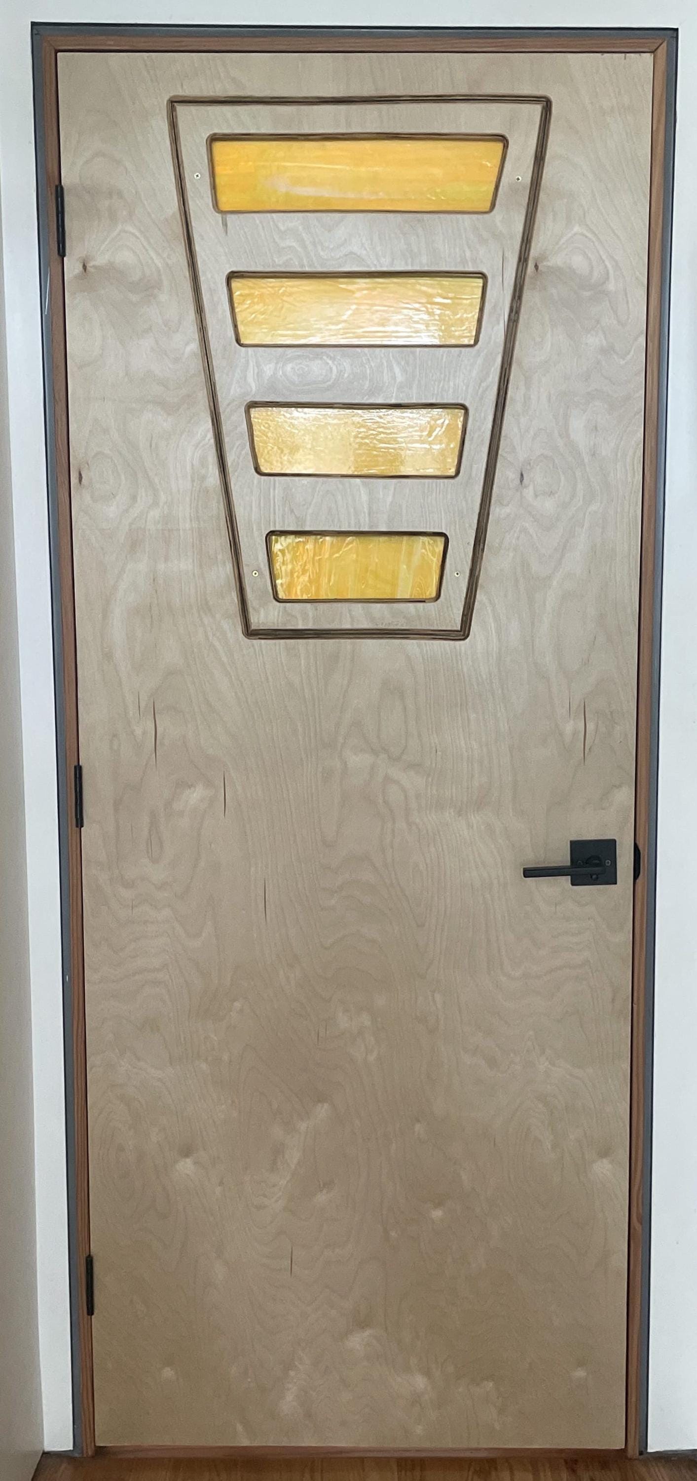 Baltic Birch Art Deco Custom Door - Etsy