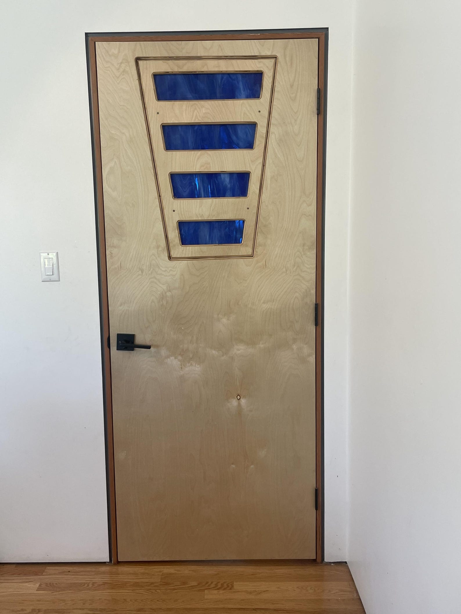 Baltic Birch Art Deco Custom Door - Etsy