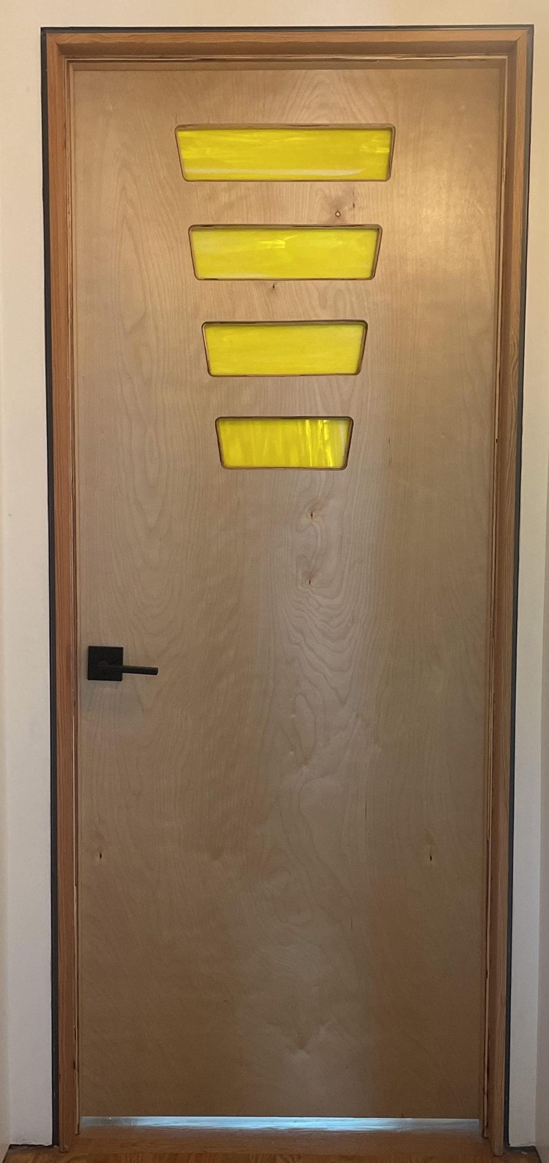 Baltic Birch Art Deco Custom Door - Etsy