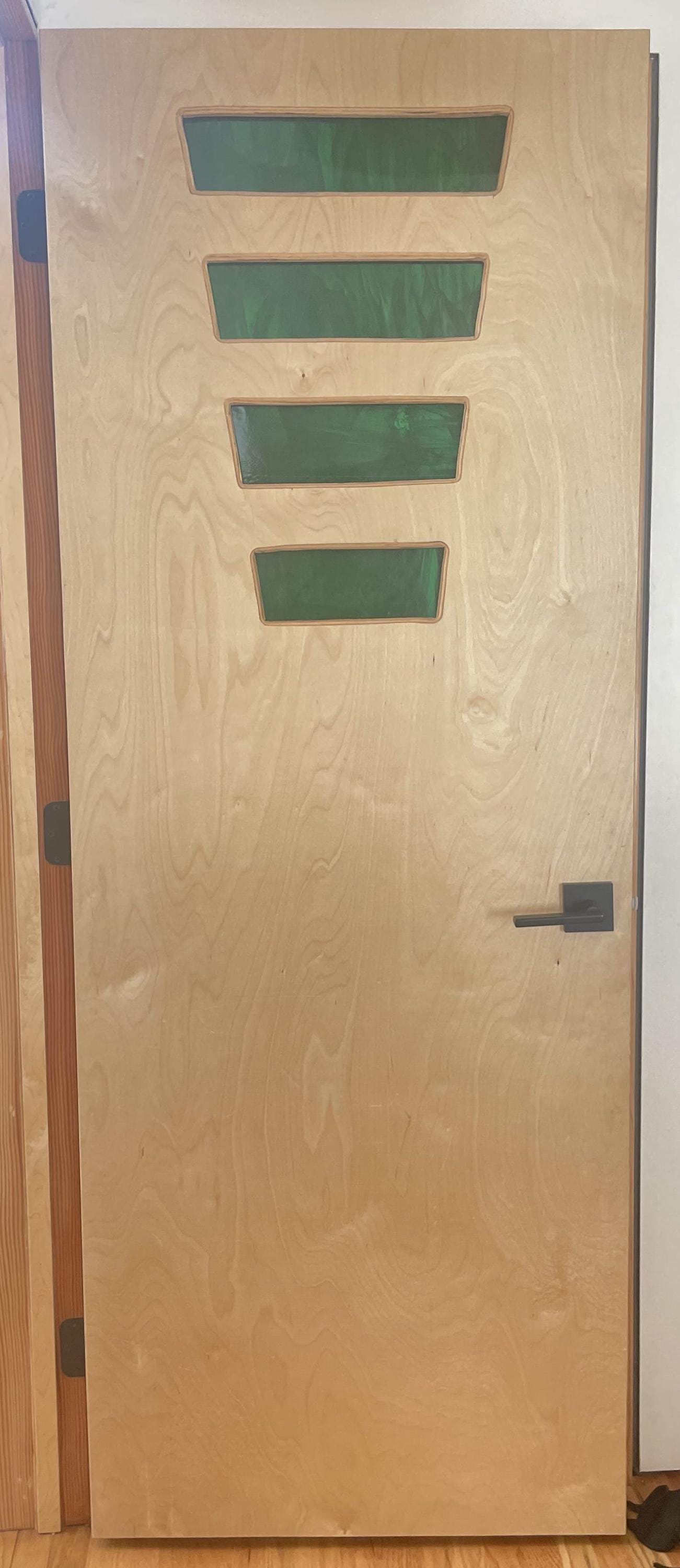 Baltic Birch Art Deco Custom Door - Etsy