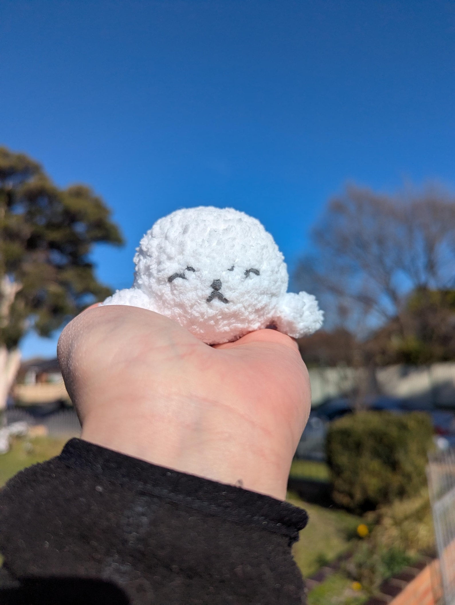 Love and Deepspace Zayne Snow Seal Crochet Plushie Keychain - Etsy