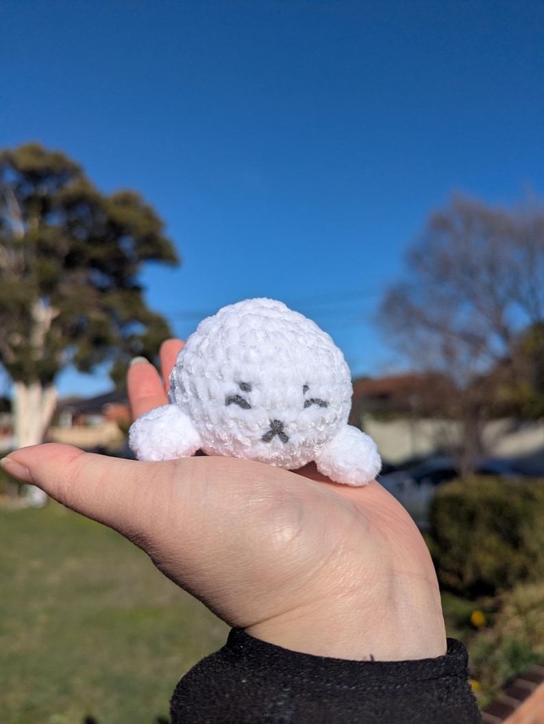 Love and Deepspace Zayne Snow Seal Crochet Plushie Keychain - Etsy ...