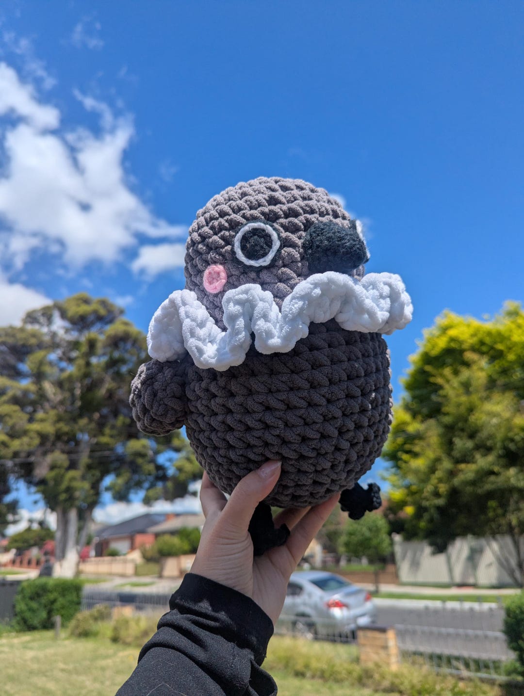 Love and Deepspace Sylus Grumpy Crow Crochet Handmade Plushie - Etsy ...