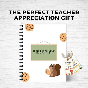 Editable Teacher Appreciation Booklet | DIY Teacher Gift From Kids ...