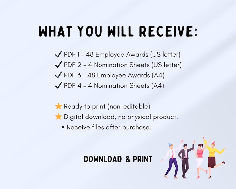 Employee Appreciation Awards Funny | Printable Office Superlatives ...