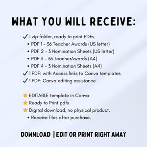 Funny Teacher Awards | Editable Staff Awards for Teachers | Teacher ...