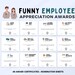 Employee Appreciation Awards Funny | Printable Office Superlatives ...