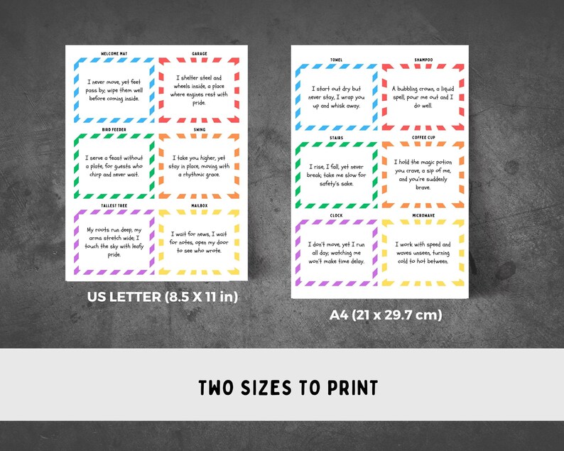 Printable Teen Scavenger Hunt | Tween Treasure Hunt Riddles | Indoor ...