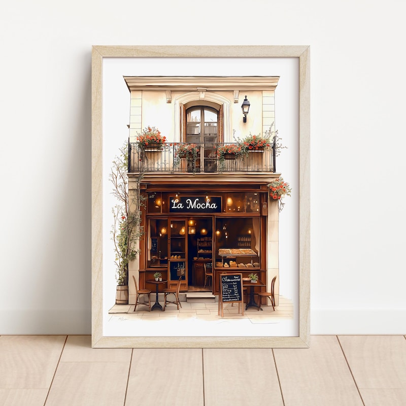 Coffee Shop Art - Etsy